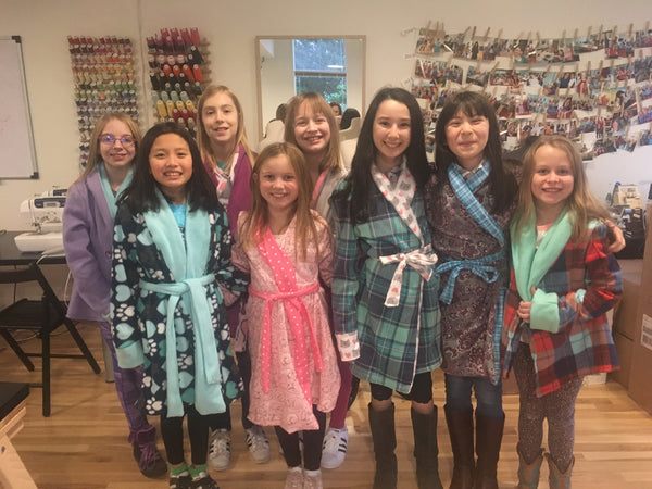 Kids Camp: Robes and Slippers – Made Sewing Studio